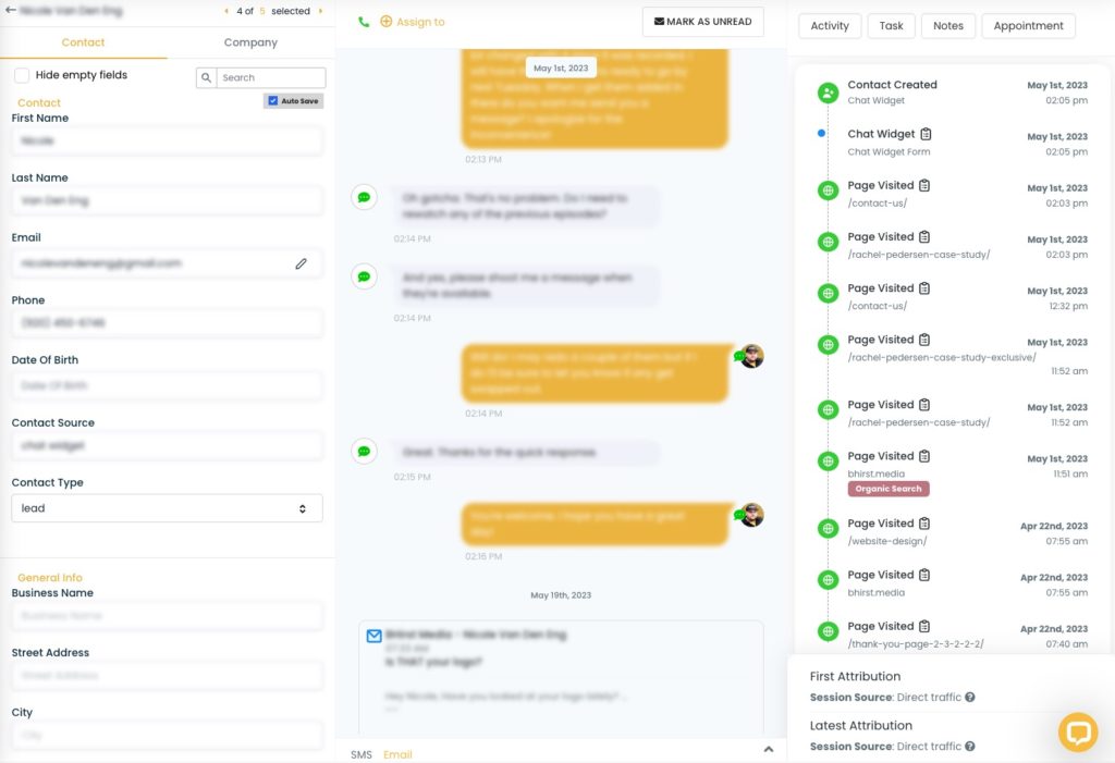 Analytics Dashboard - Onvert